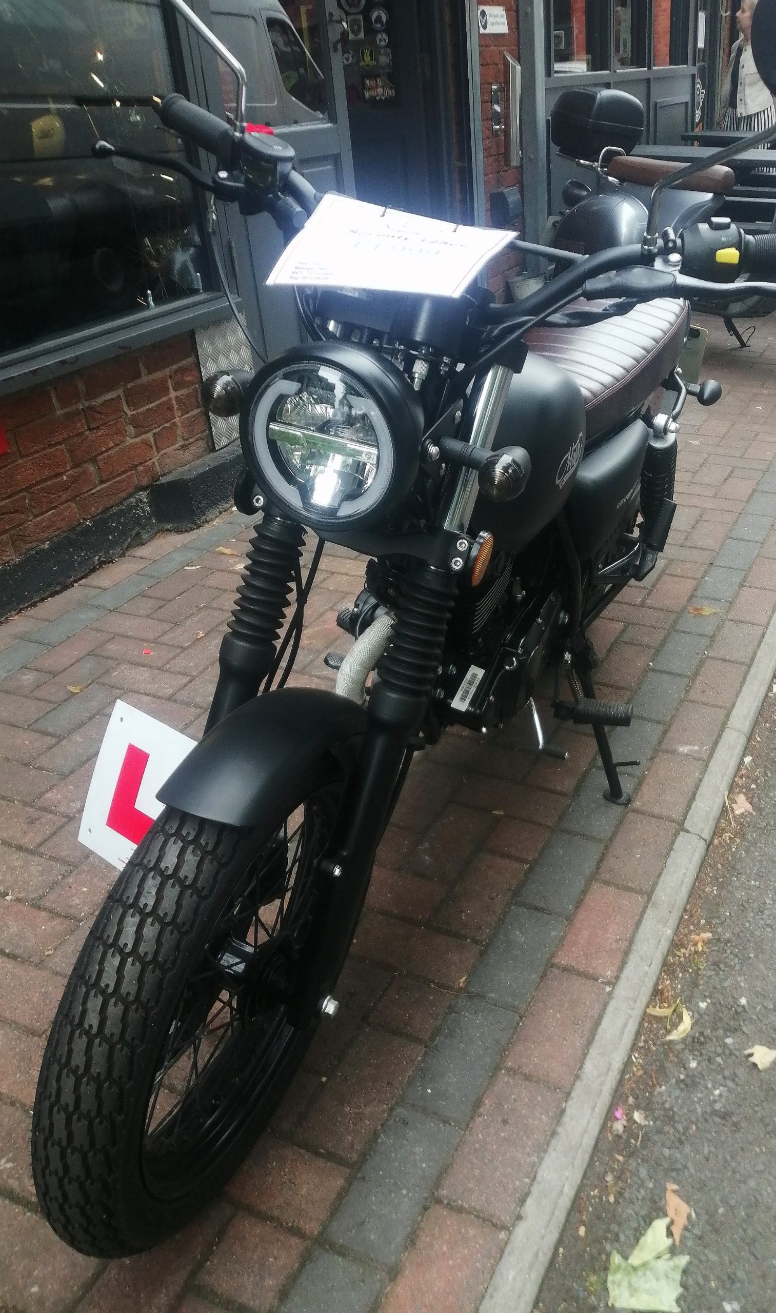 Mash Seventy 125cc *SOLD* - Chas Mann Motorcycles